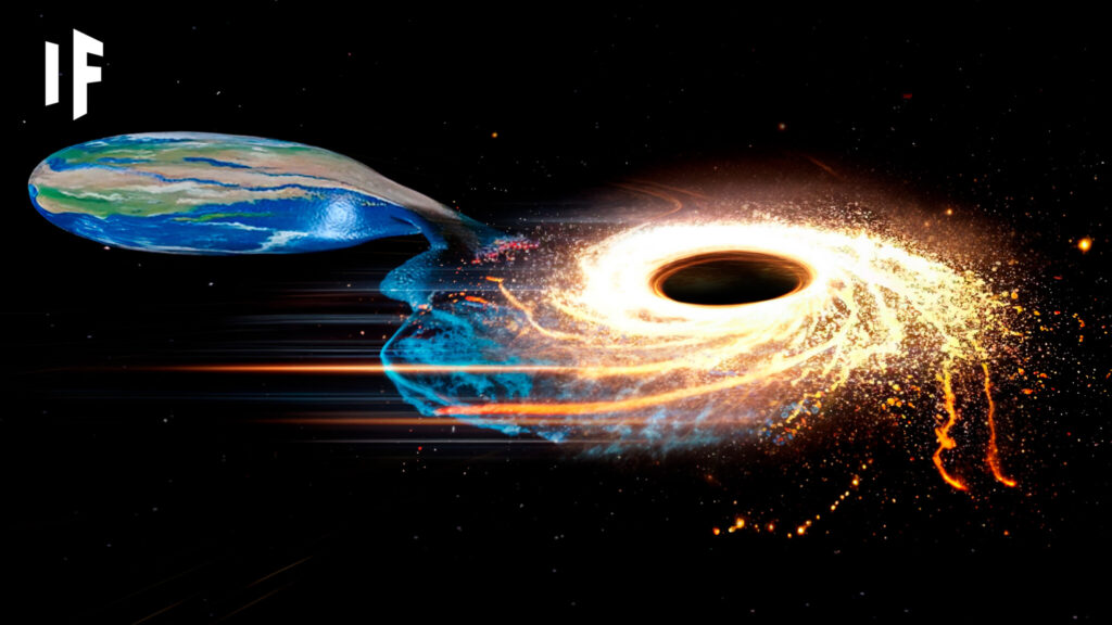What if a tiny black hole passed through Earth?