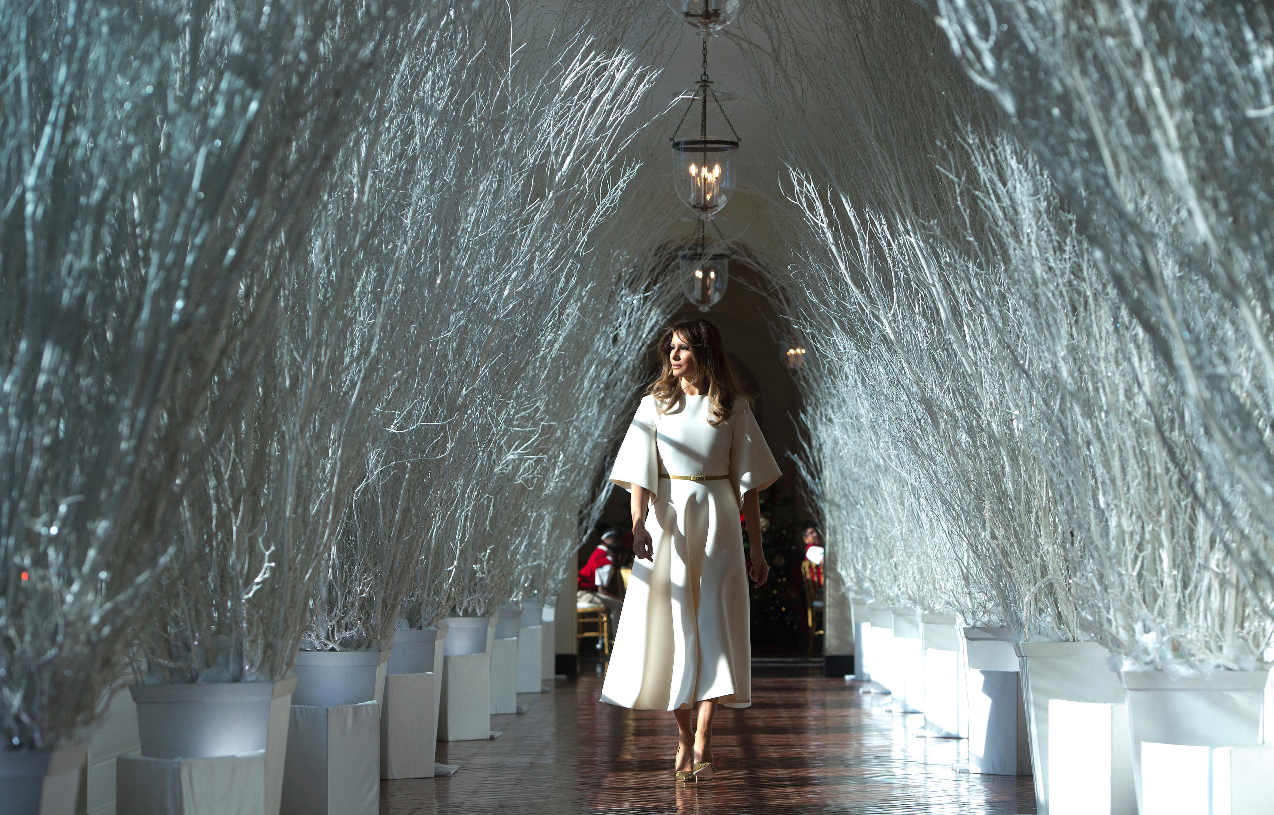 Some love it, some don't. See Melania Trump’s polarizing holiday style.