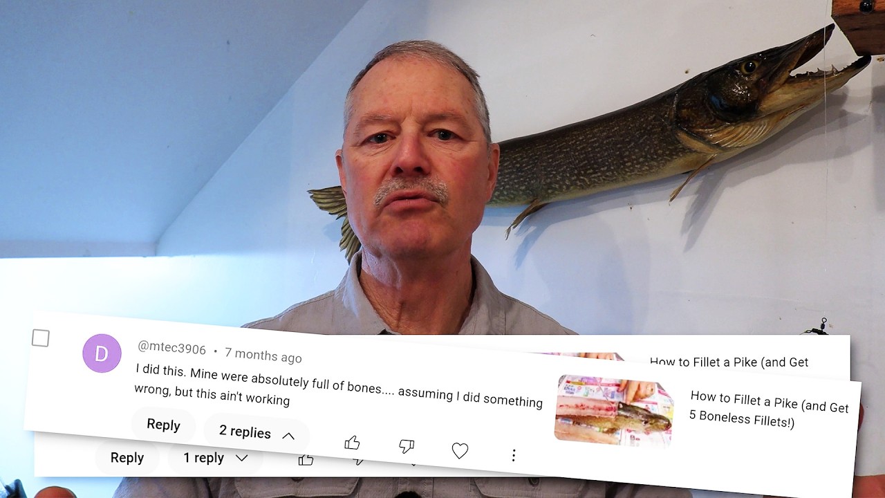 Is pickerel the same as pike cleaning? Bones in my pike fillets, why?