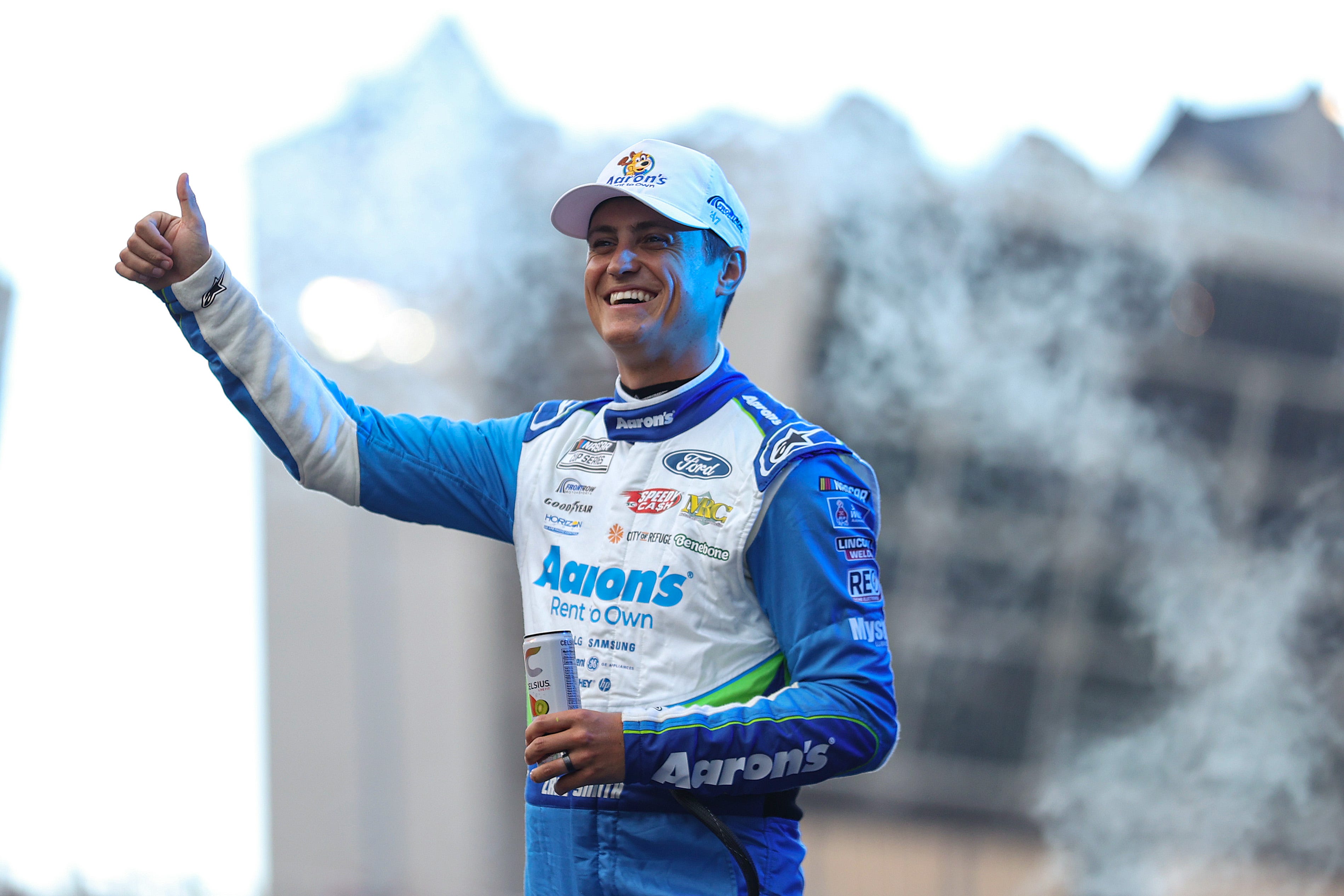 Aaron's signs extension with Front Row Motorsports starting in 2026