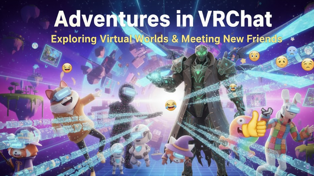 VRChat Adventures Exploring Worlds and New Friends