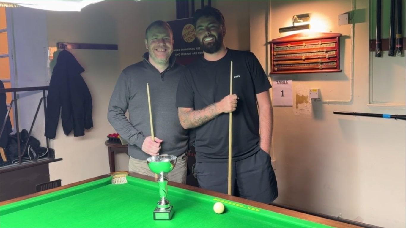 Chandler pots a big snooker prize at the Broadway Club after a ...