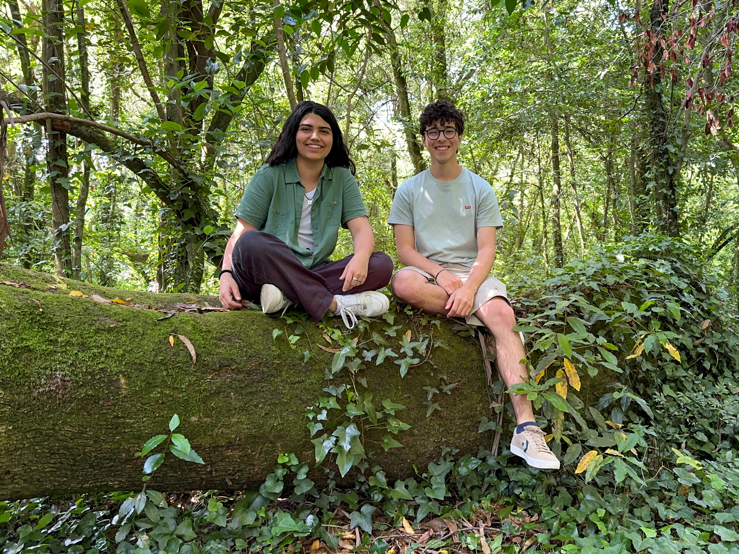 Two college students are building a robot to replant burned forests