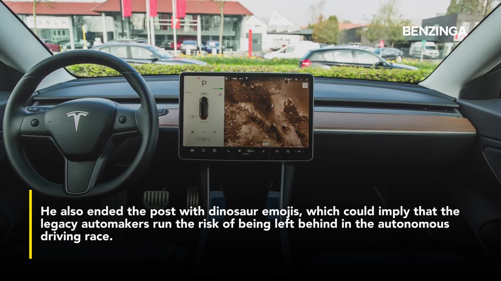 Elon Musk Says He Offered Tesla FSD License To Legacy Automakers 'But ...