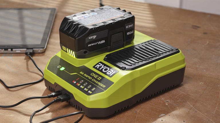 Is The Ryobi Rapid Charger Worth It? Here's How Much Faster It Charges