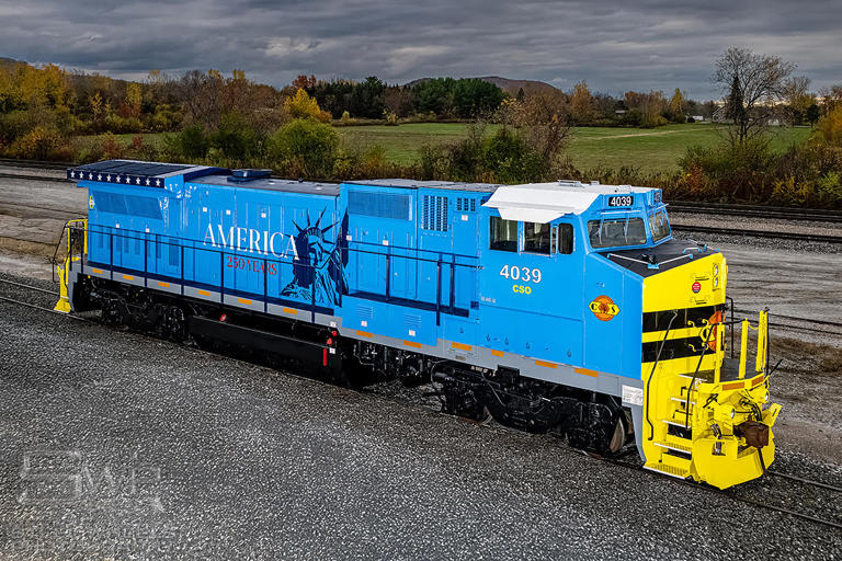 News photos: Genesee & Wyoming releasing America 250th anniversary locomotives