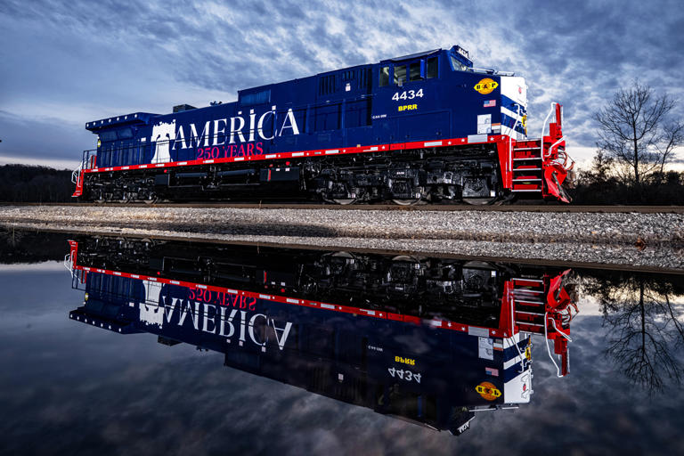 News photos: Genesee & Wyoming releasing America 250th anniversary ...