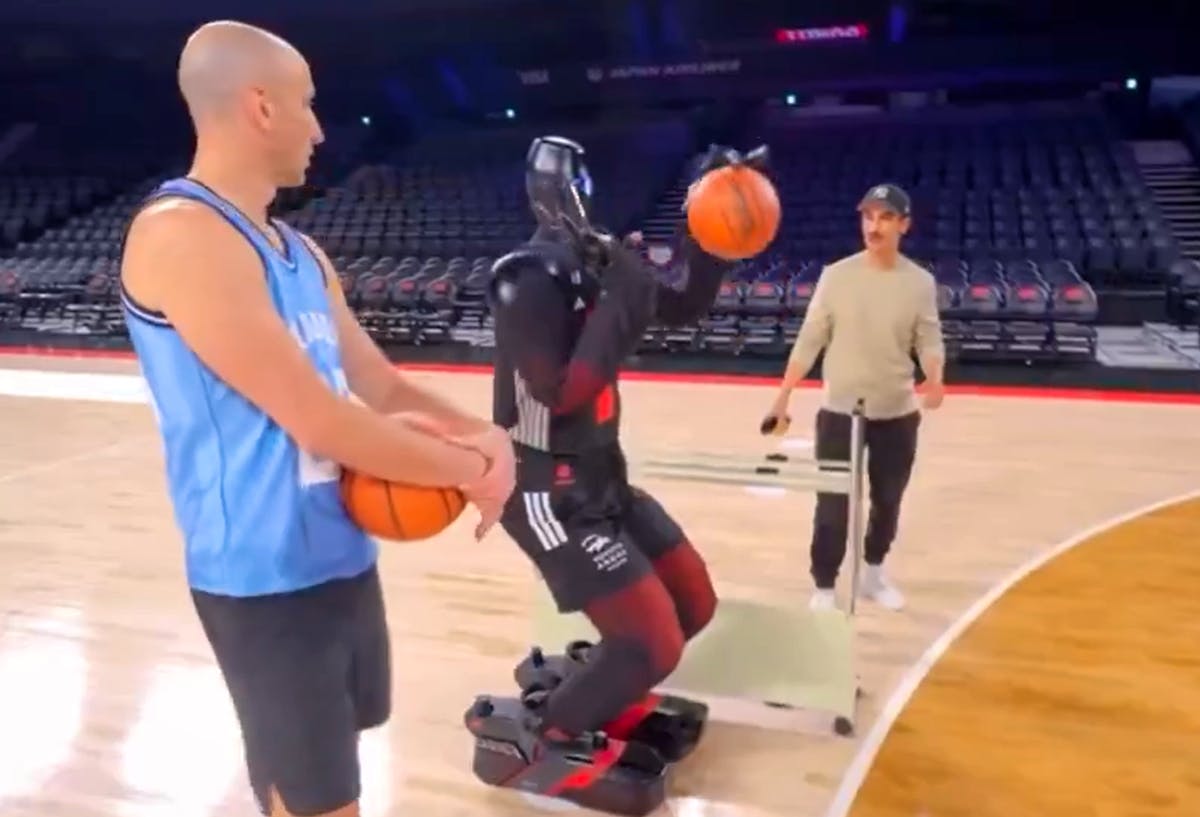 Une ancienne star de la NBA battue par un robot