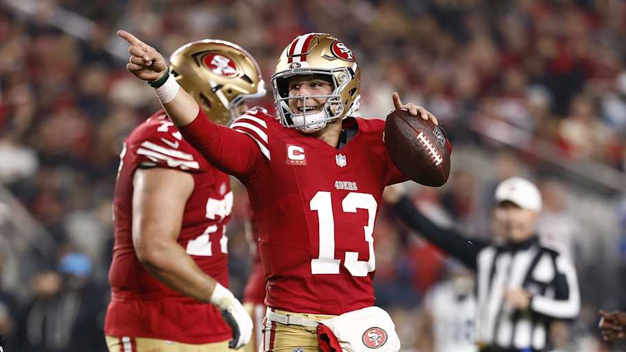 Christian McCaffrey Reveals What He Told Brock Purdy After Third Pick ...