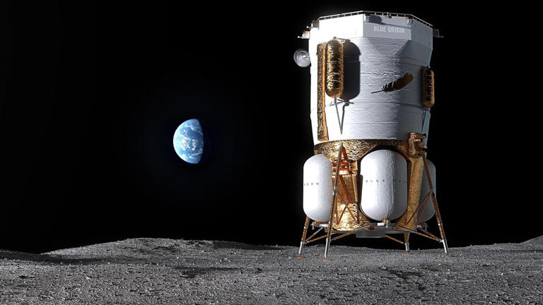 Jeff Bezos sets sights on 2026 Moon landing as Blue Origin challenges ...