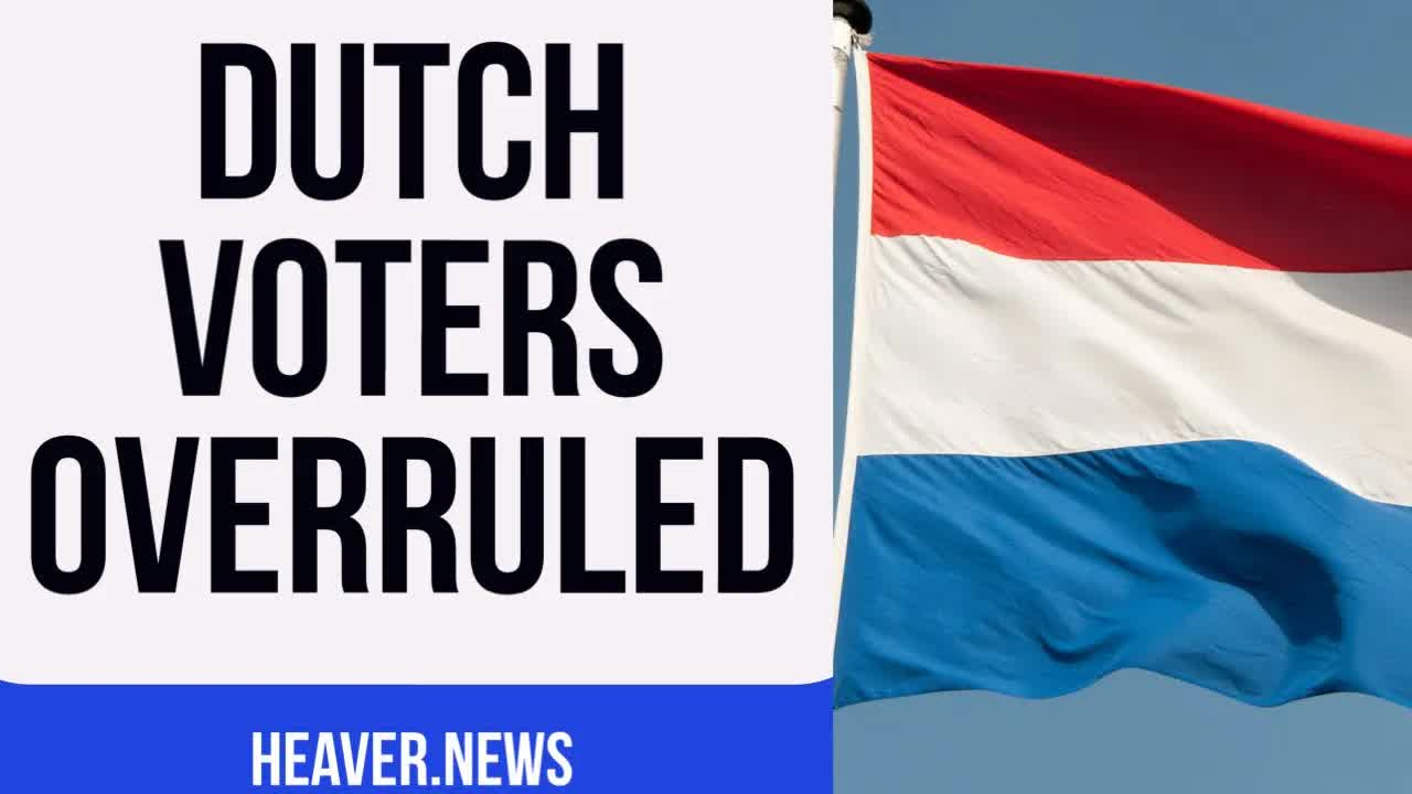 Dutch voters overruled by EU on nitrogen emissions?