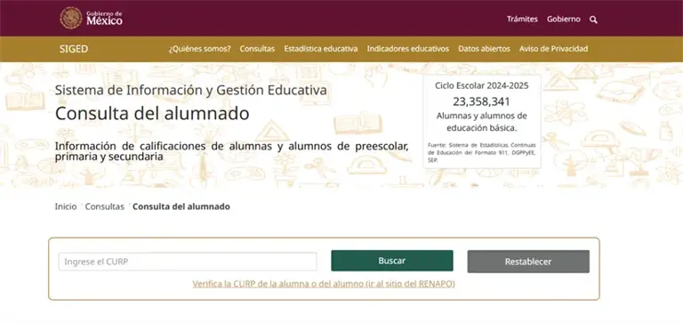Entrega de calificaciones SEP 2025: cómo revisarlas en línea con la CURP