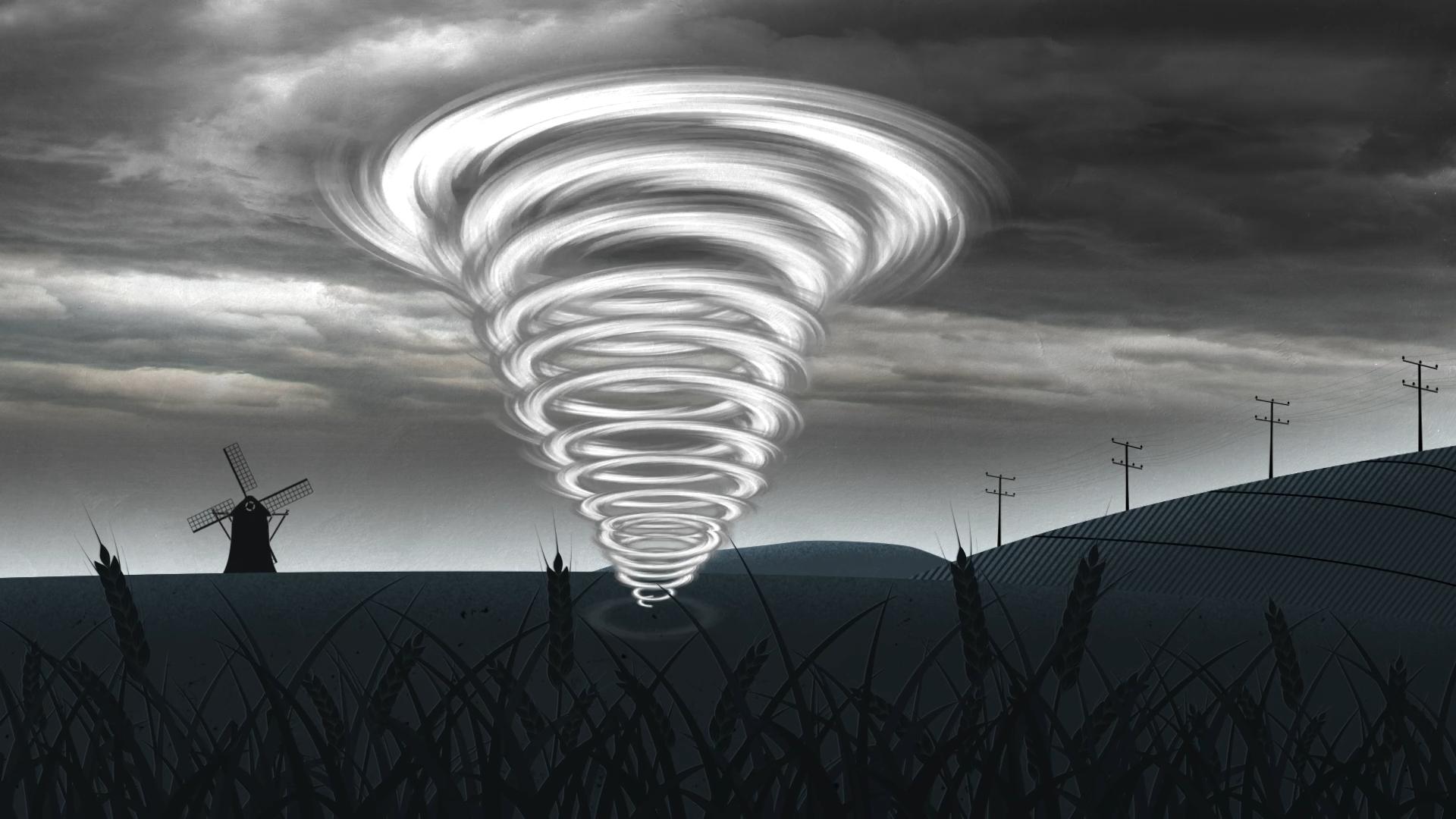 How do tornadoes form and why are they so common in the US?
