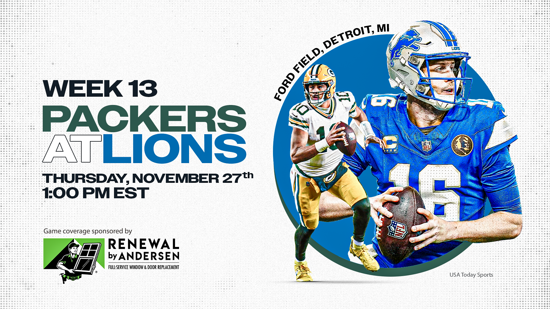 Packers vs. Lions: 7 things to know about Green Bay's Week 13 opponent