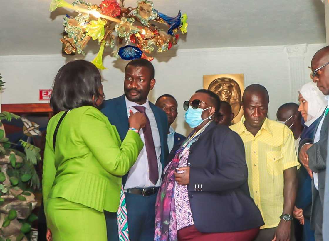Beryl Achieng’: Edwin Sifuna, Millie Odhiambo visit Lee Funeral Home ...