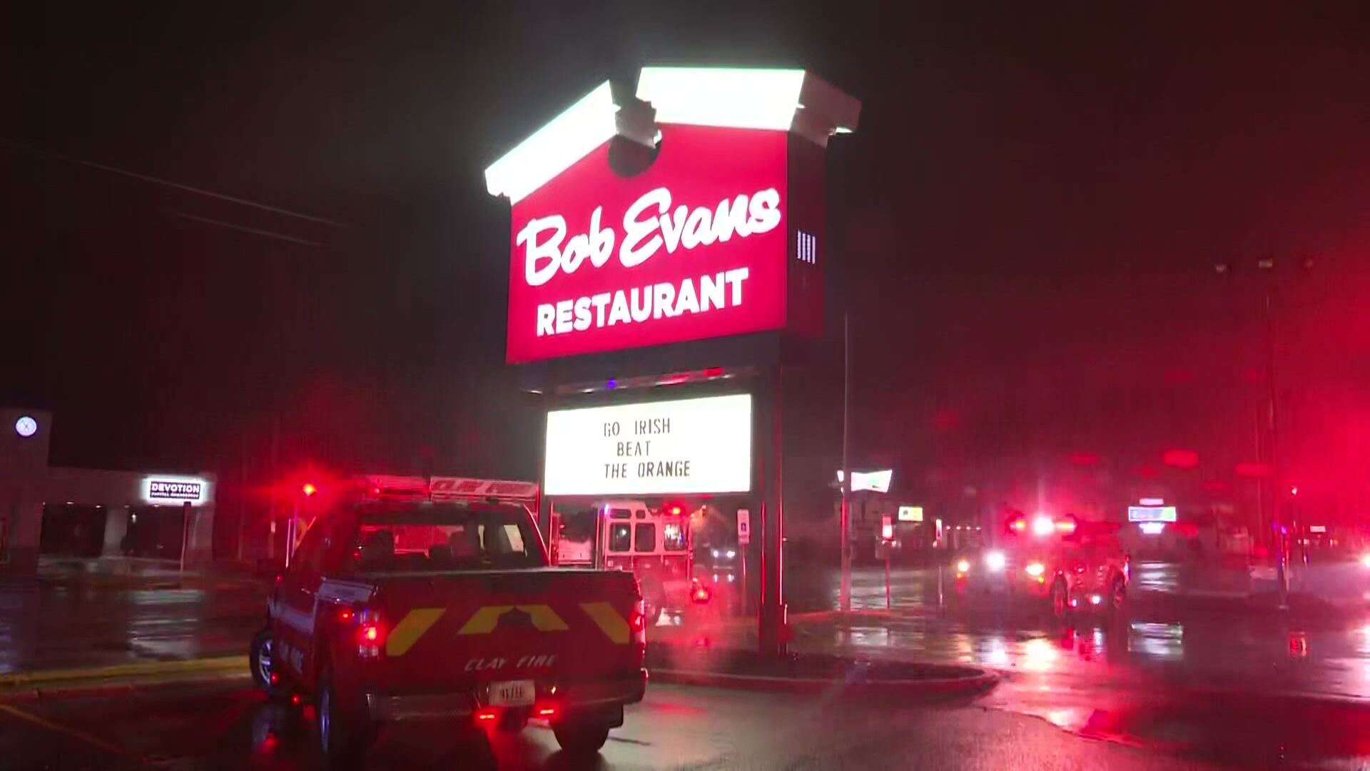 Fire closes Bob Evans restaurant in Roseland for rest of day