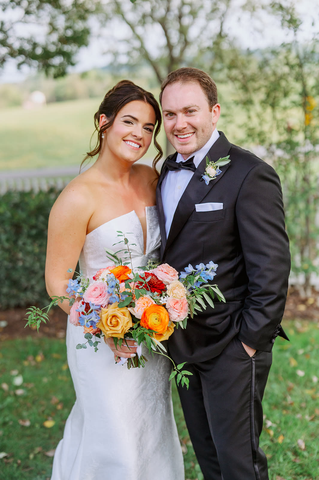 A Terracotta-Filled Fall Vineyard Wedding