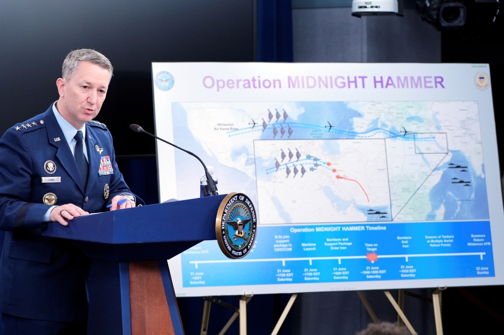US reveals F-35 jet role strikes on Iran nuclear sites