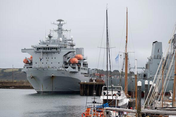 Royal Navy dealt major blow as only ‘hospital ship' remains 'riddled with problems'