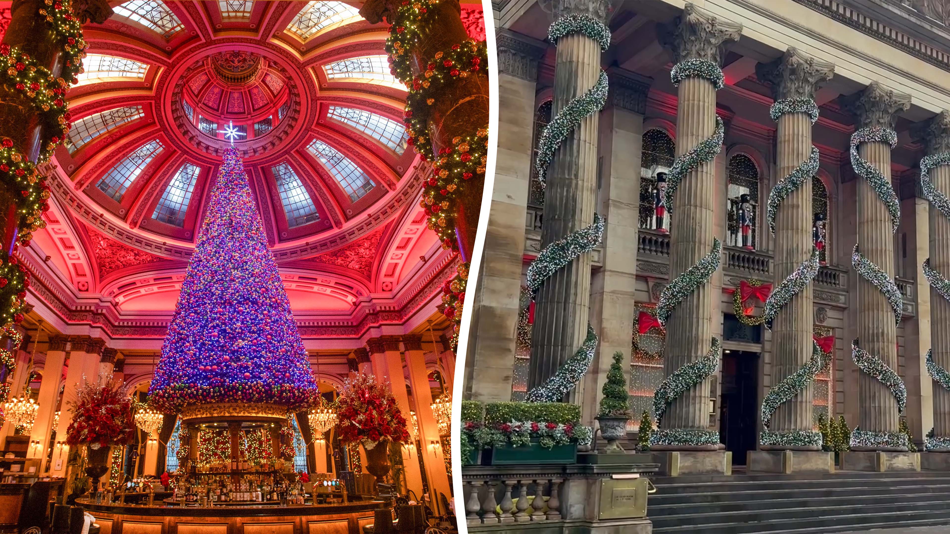 Video shows Dome Christmas Tree which requires over half a million ...
