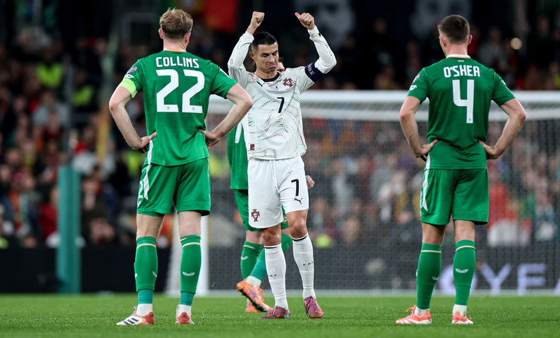 Ronaldo won't miss World Cup games despite Ireland red card