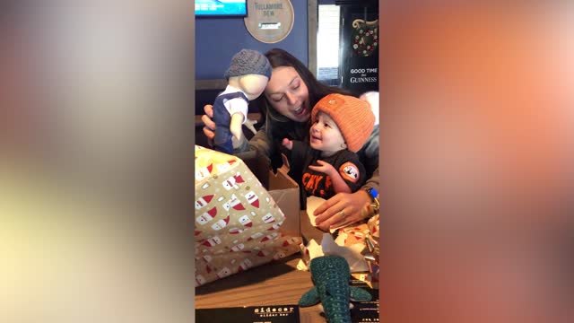 Boy with limb difference receives doll resembling him to bond with baby ...