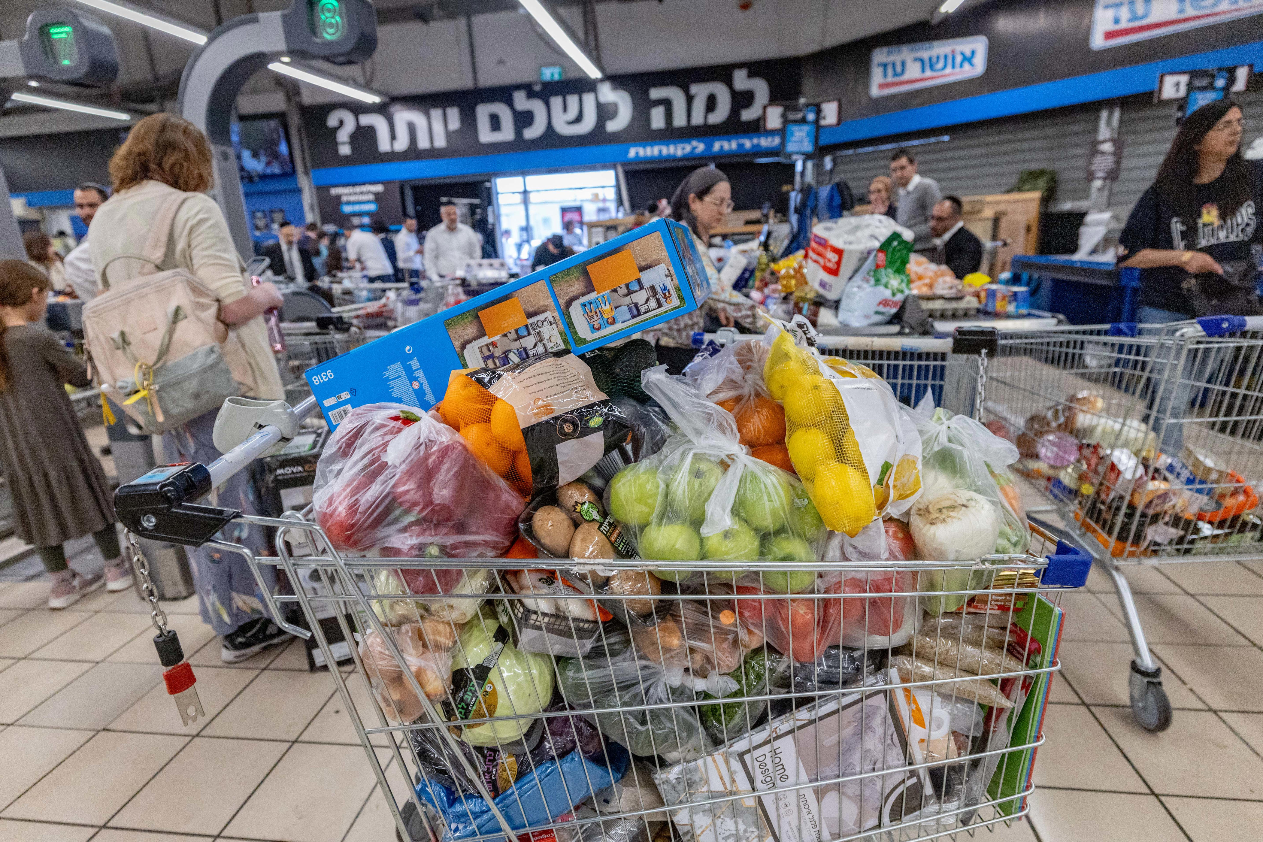 Israel wasted 2.6 million tons of food in 2024, worth $7.2 billion