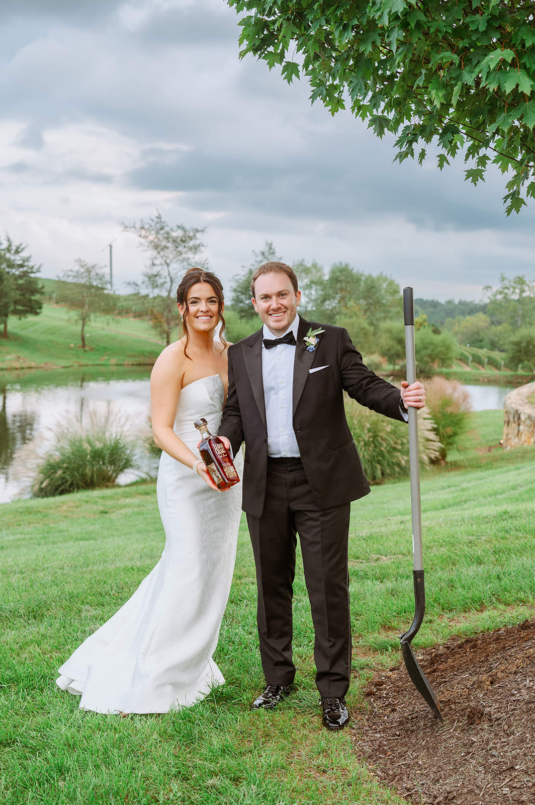 A Terracotta-Filled Fall Vineyard Wedding