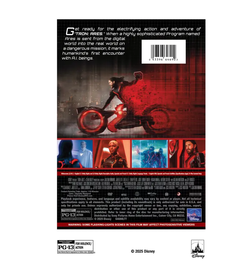 Tron: Ares Digital, 4K, Blu-ray, & DVD Release Dates Set for Jared Leto ...