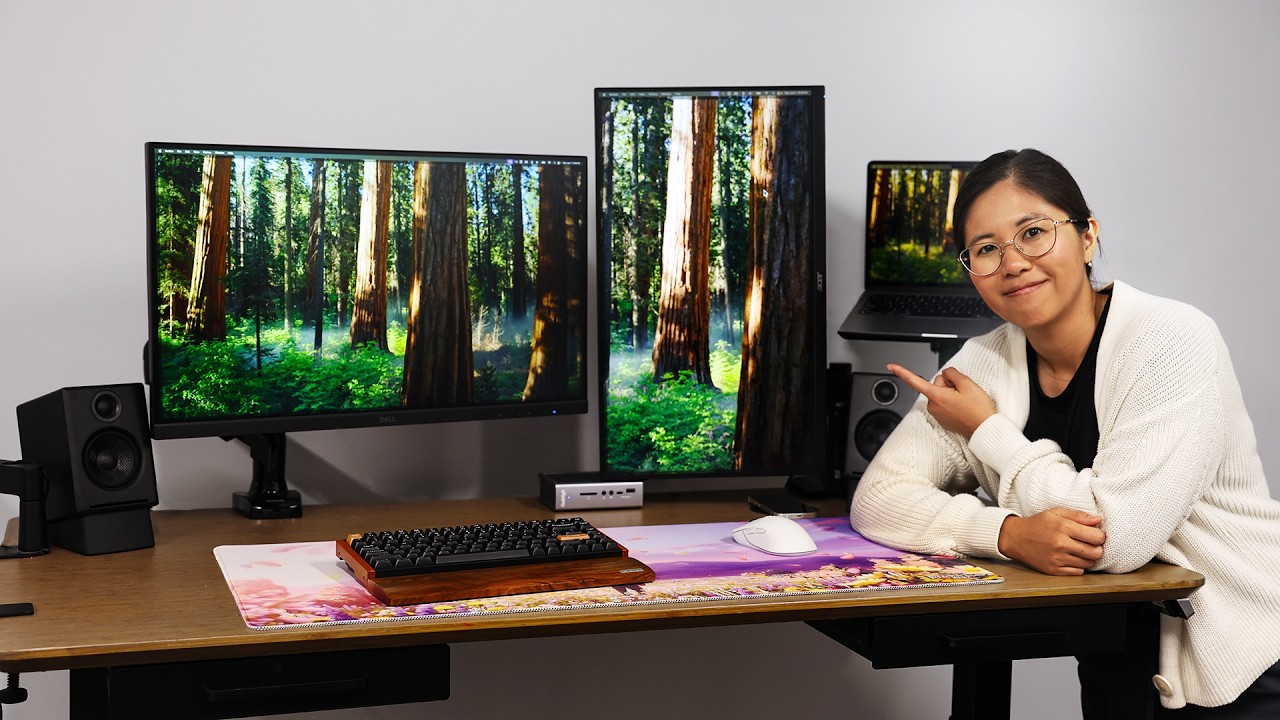 I improved my setup significantly by discovering the perfect mouse that ...