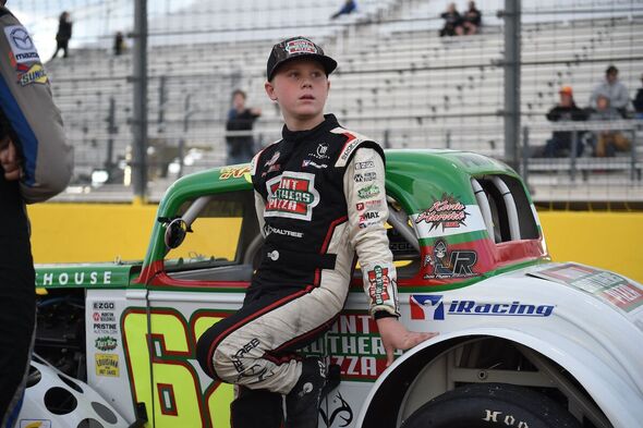 Kevin Harvick's son makes statement as debut race turns into absolute chaos