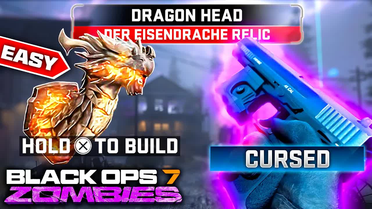 How to UNLOCK Dragon Relic in Cursed Mode Black Ops 7 Zombies Ashes of ...
