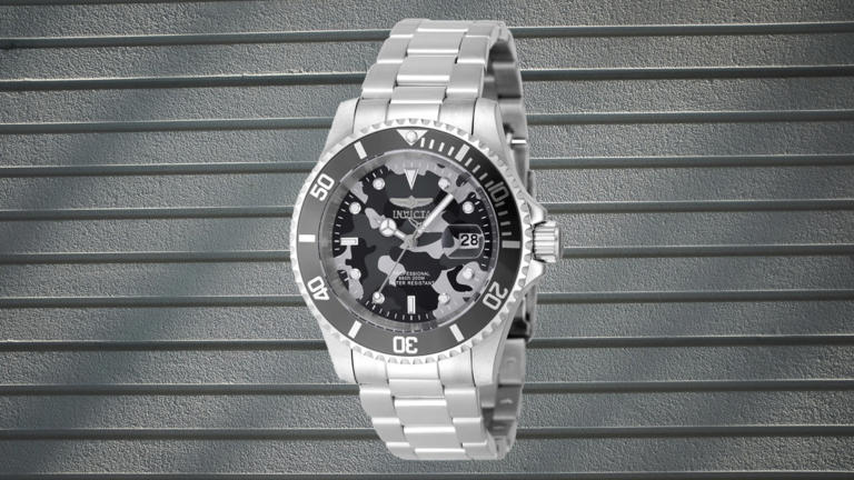 Invicta’s Camouflage Dive Watch Is 87% Off
