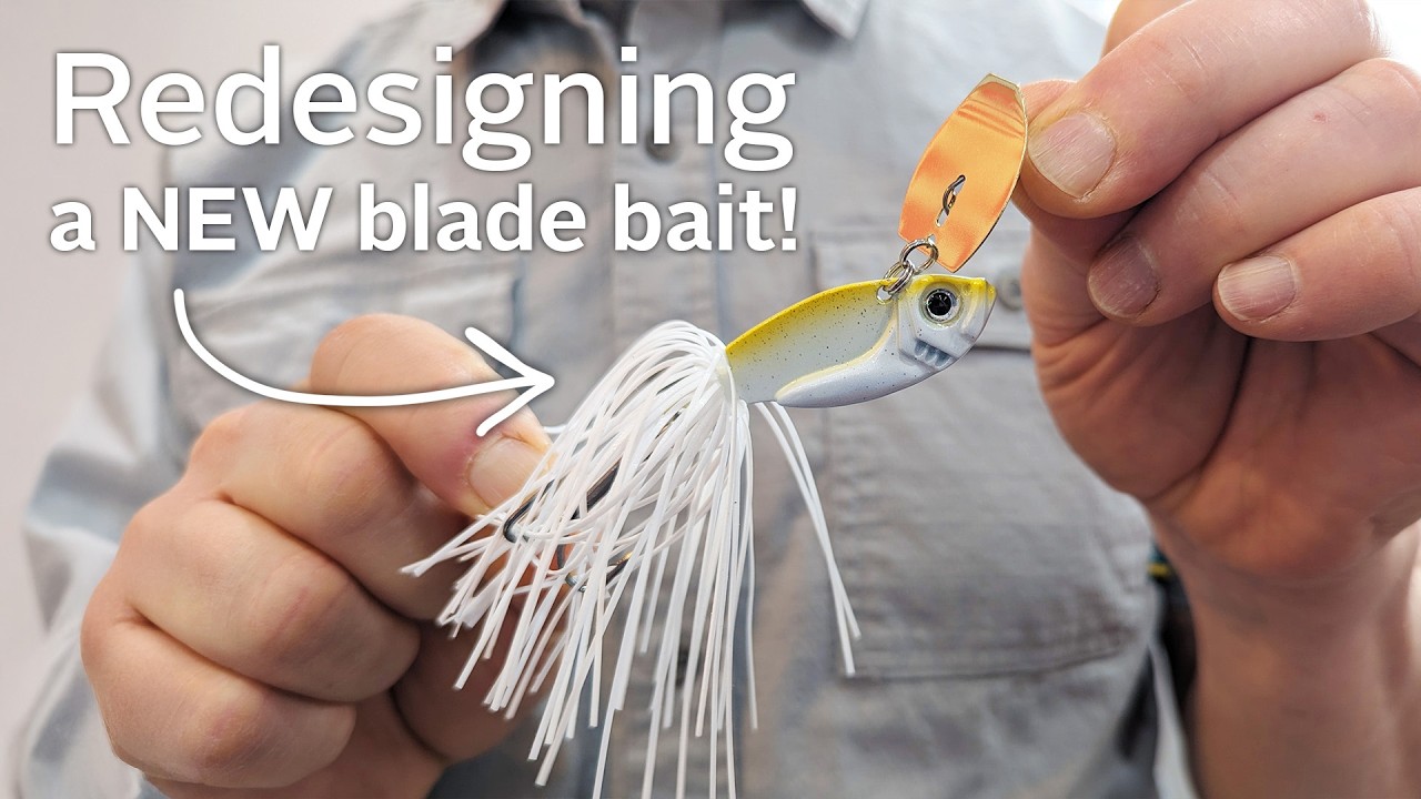 Redesigning the blade bait! Introducing the Scuttletail!