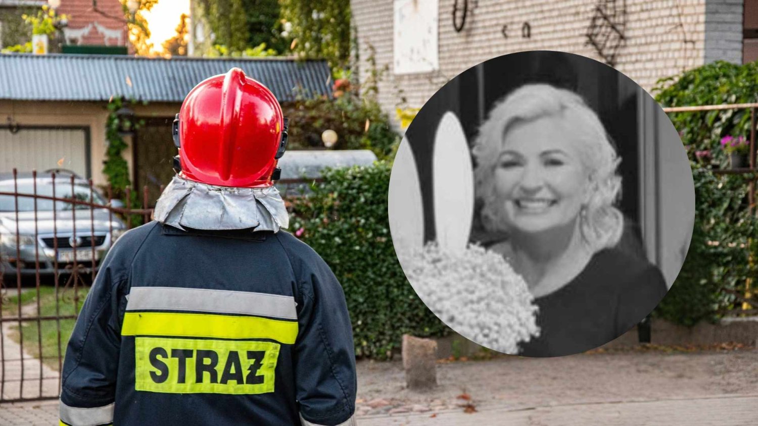 Irena Rupińska zginęła z wnukiem w pożarze. Prośba na nekrologu ściska ...