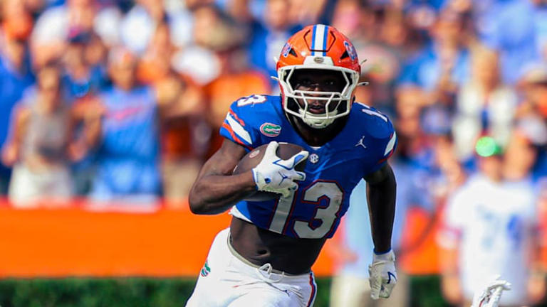 Florida RB Jadan Baugh Approaching History as Gators' Season Ends