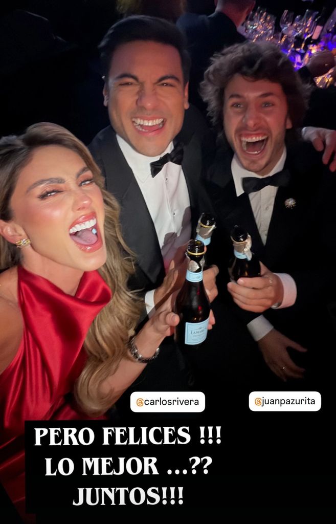 Anahí, Carlos Rivera y Juanpa Zurita reaccionan con humor ante su ...
