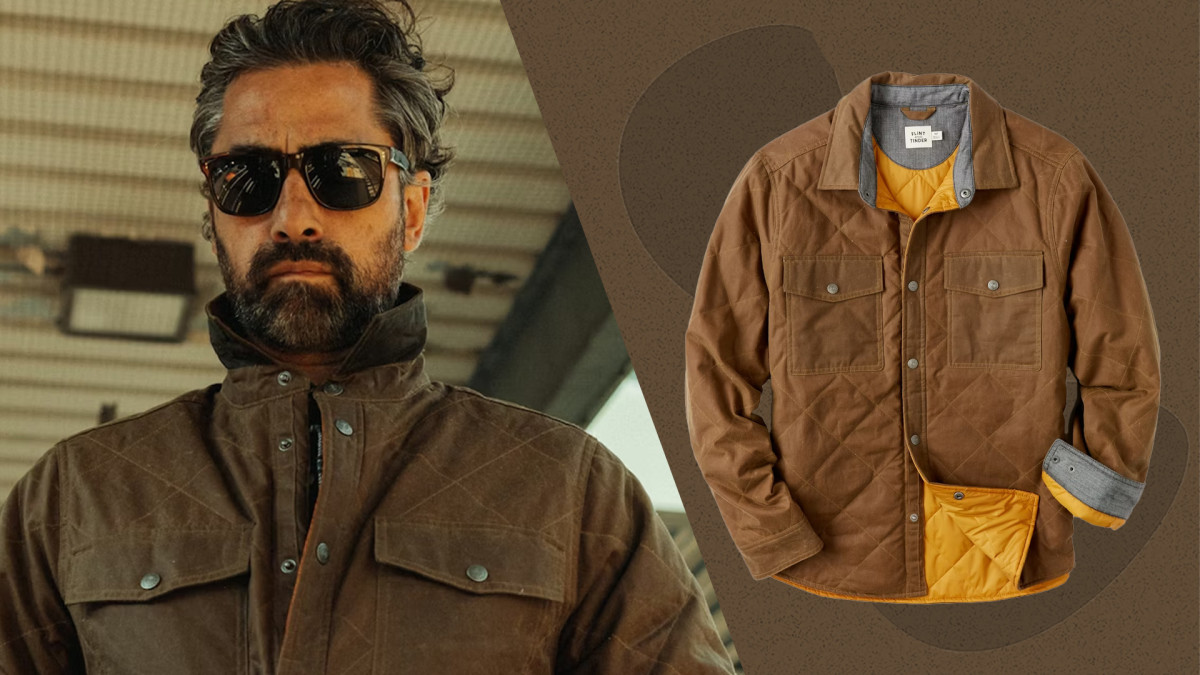 Huckberry's bestselling waxed shirt jacket is a rare 40% off right now