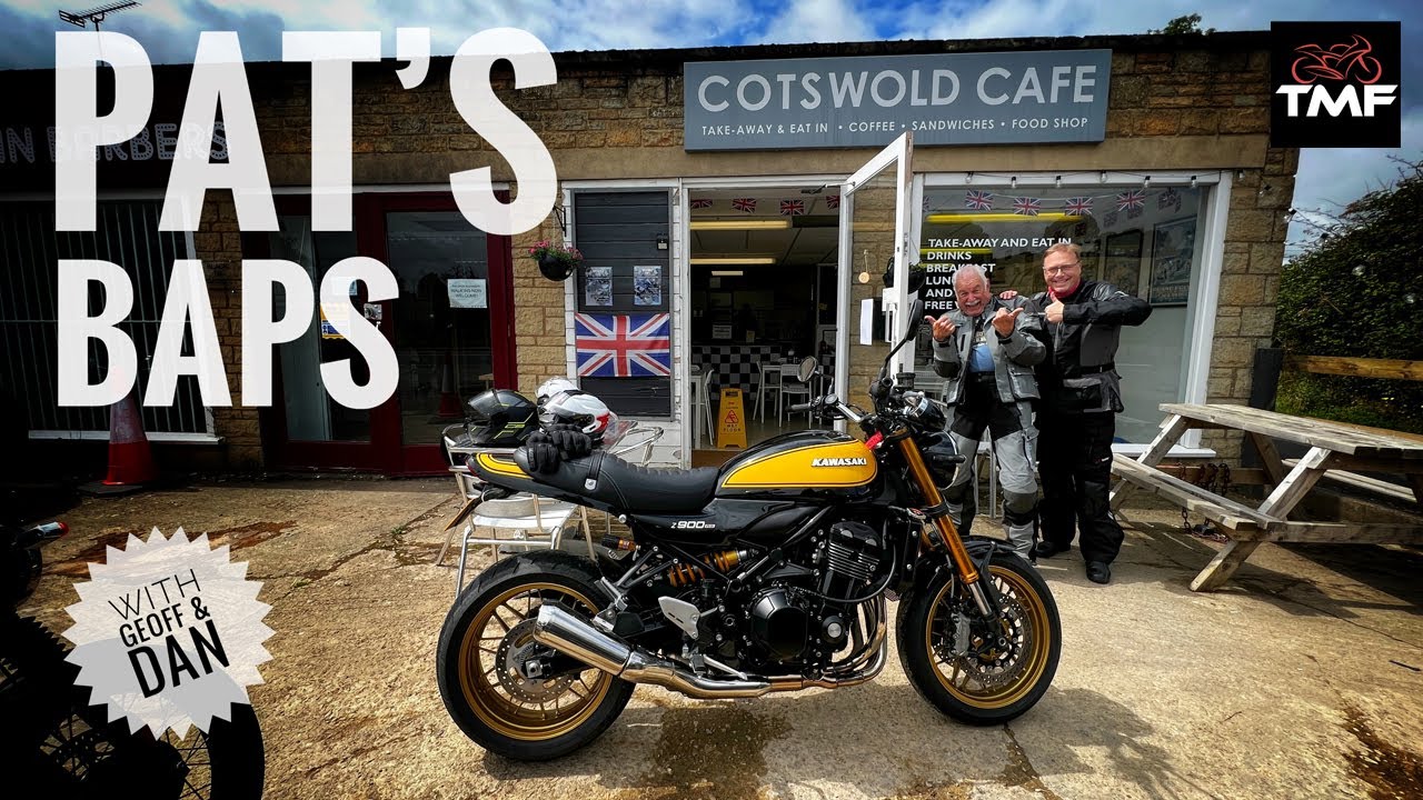 Kawasaki Z900RS ride to Pats Baps - Biker Scran with Geoff and Dan!