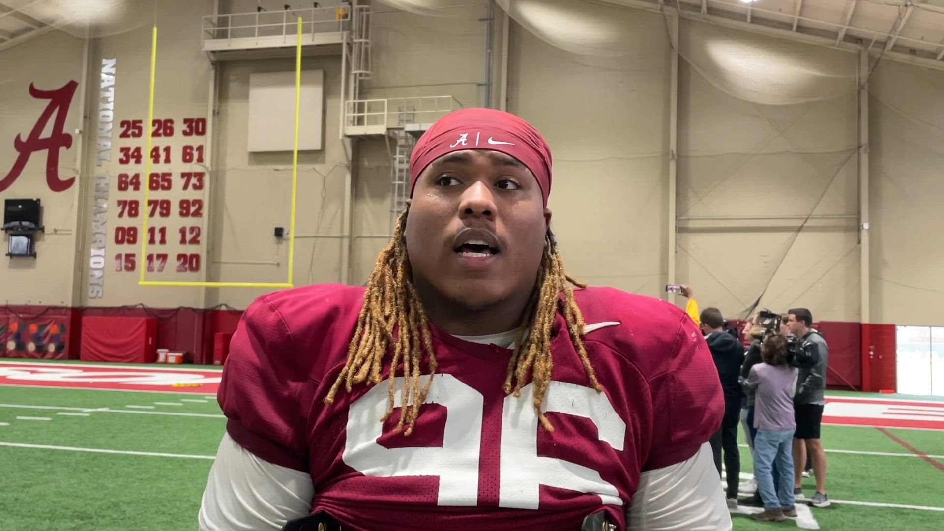 Alabama NT Tim Keenan III on Iron Bowl Rivalry