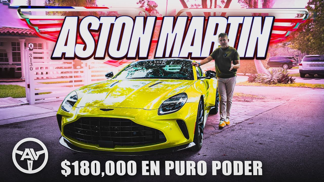 2025 Aston Martin Vantage $190,000 en puro poder 656 caballos • Una ...