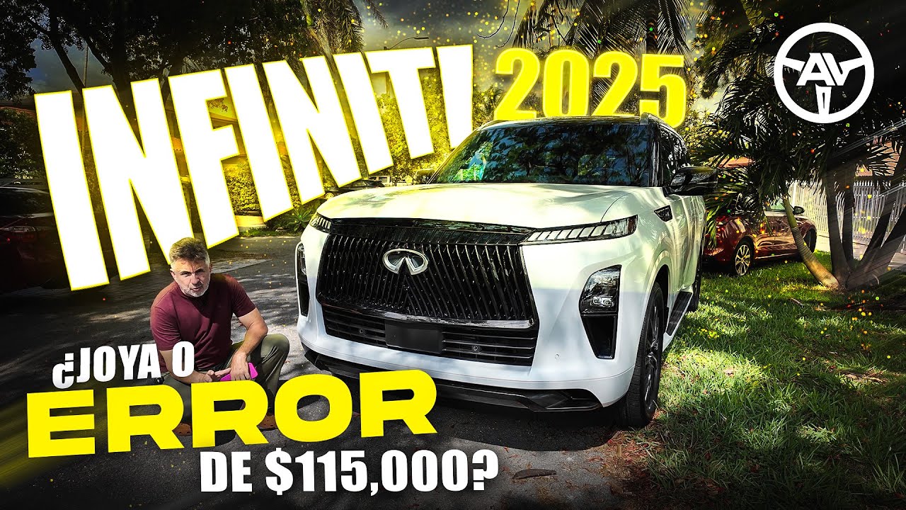 Infiniti QX80 2025 - una suite de lujo sobre ruedas • Así se siente el ...