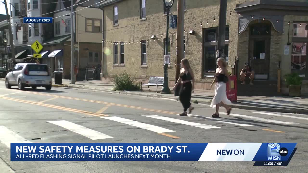 New 4-way stop signal to kick off Brady Street safety improvements