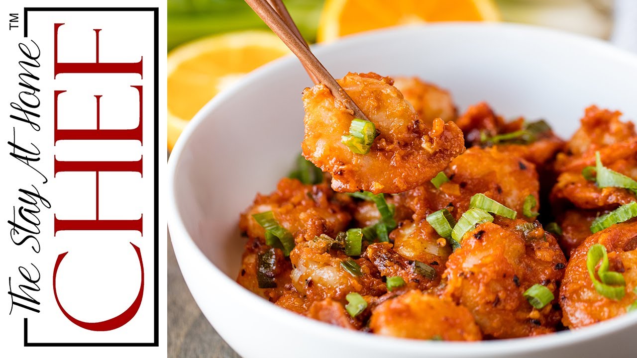 How to make orange peel shrimp