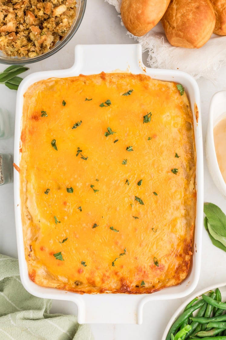 Turn Thanksgiving Leftovers Into One Easy Casserole
