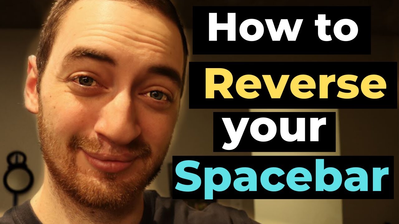 How to reverse the spacebar on your mechanical keyboard