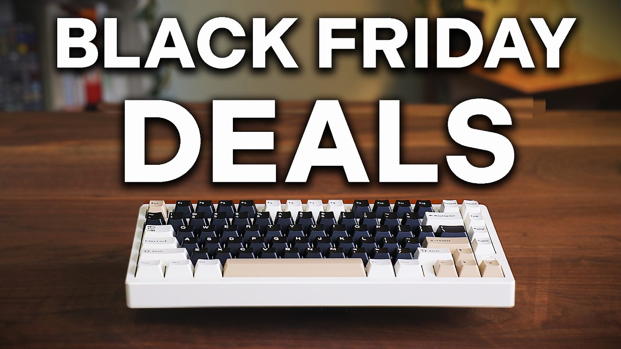 Explore the exciting Black Friday keyboard deals, highlighting the ...