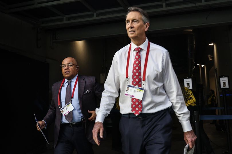 Cris Collinsworth replaced for NBC's Thanksgiving game as Mike Tirico ...