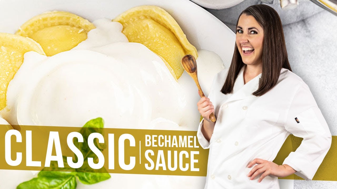 Classic béchamel sauce
