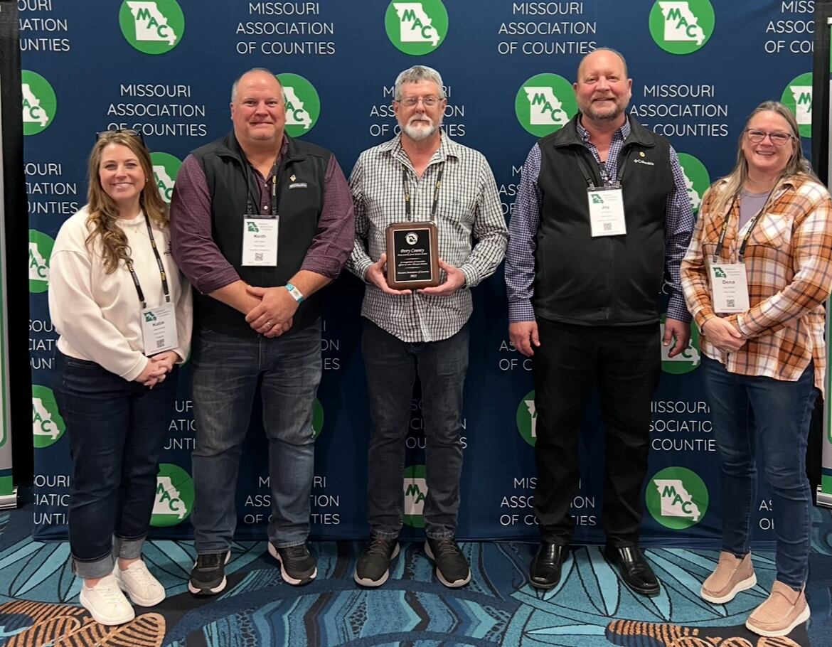 Perry County, Mo. receives 2025 MAC County Achievement Award